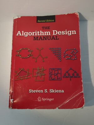 The Algorithm Design Manual, 2nd edition, 2008, Hardcover, Very Good ...