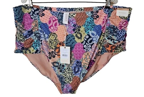 ArteSands Bikini Bottoms Salmagundi Botticelli High Waist Swim Pant ...