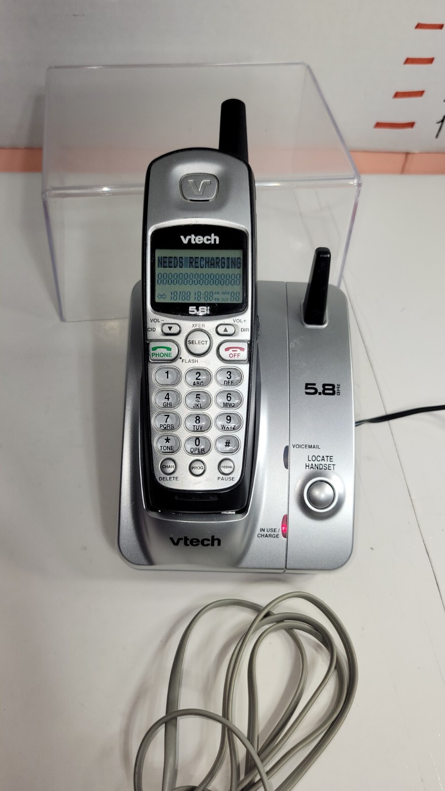VTech ia5823 5.8 GHz Single Line Cordless Phone-used 735078010193| eBay