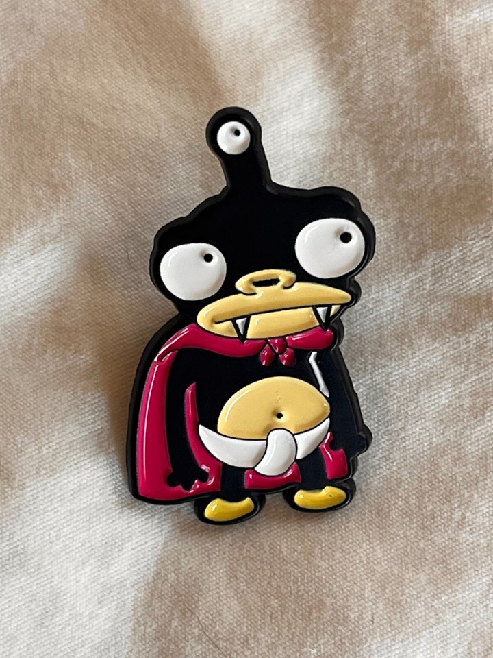Futurama - Nibbler - Cute Enamel Pin / Badge - Excellent Condition | eBay