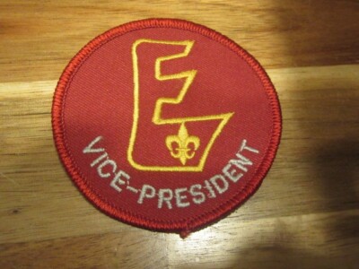 Explorer Post Vice-President Plastic Gauze Back Patch IN6 | eBay