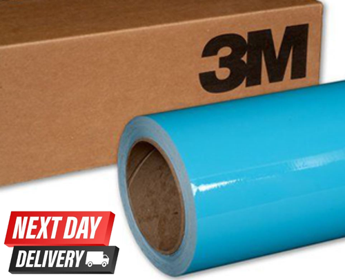 3M 2080 G77 GLOSS SKY BLUE VINYL WRAP BEST QUALITY / NEXT DAY DELIVERY ...