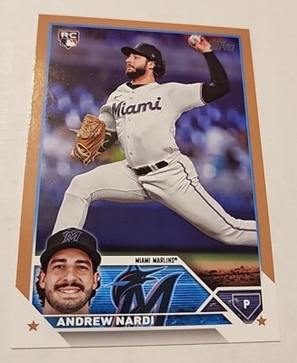 *2023 TOPPS UPDATE SERIES*ANDREW NARDI*GOLD*#1946/2023*US266*NRMT ...