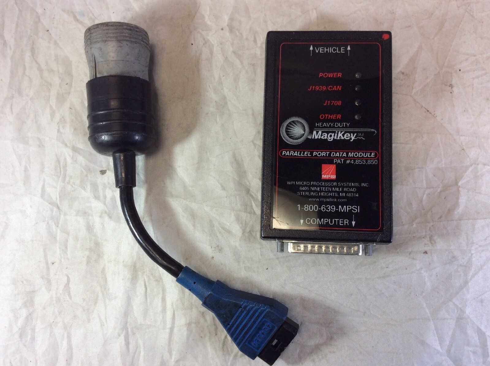 NEXIQ Magikey Heavy Duty PDM Data Module 126032 404024 J1939/CAN J1708