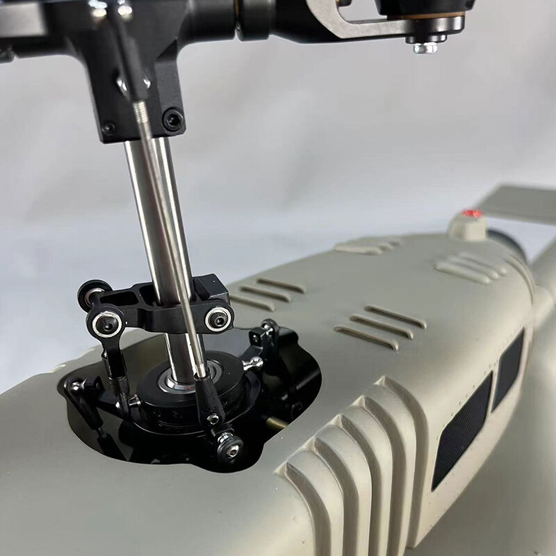 800 Size UH-1D Army ARF RC Helicopter Fuselage SM2.0 Military KIT w ...