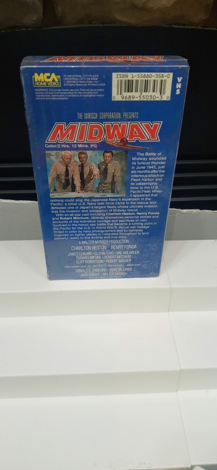 Midway VHS Tape Brand New 96895503030 | eBay