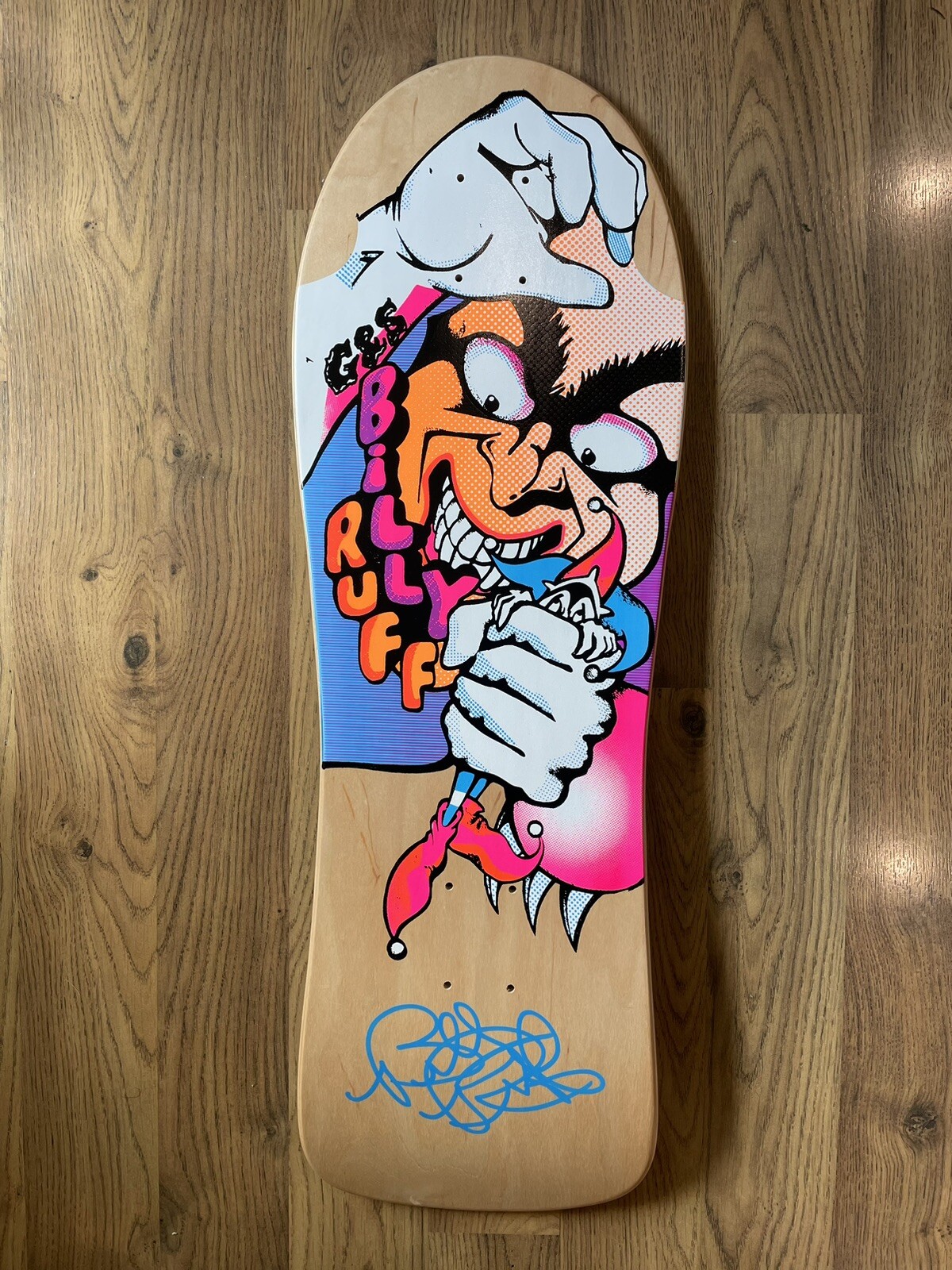 Billy Ruff Skateboard SIGNED G&S Reissue Puppet Gordon & Smith Rare ...