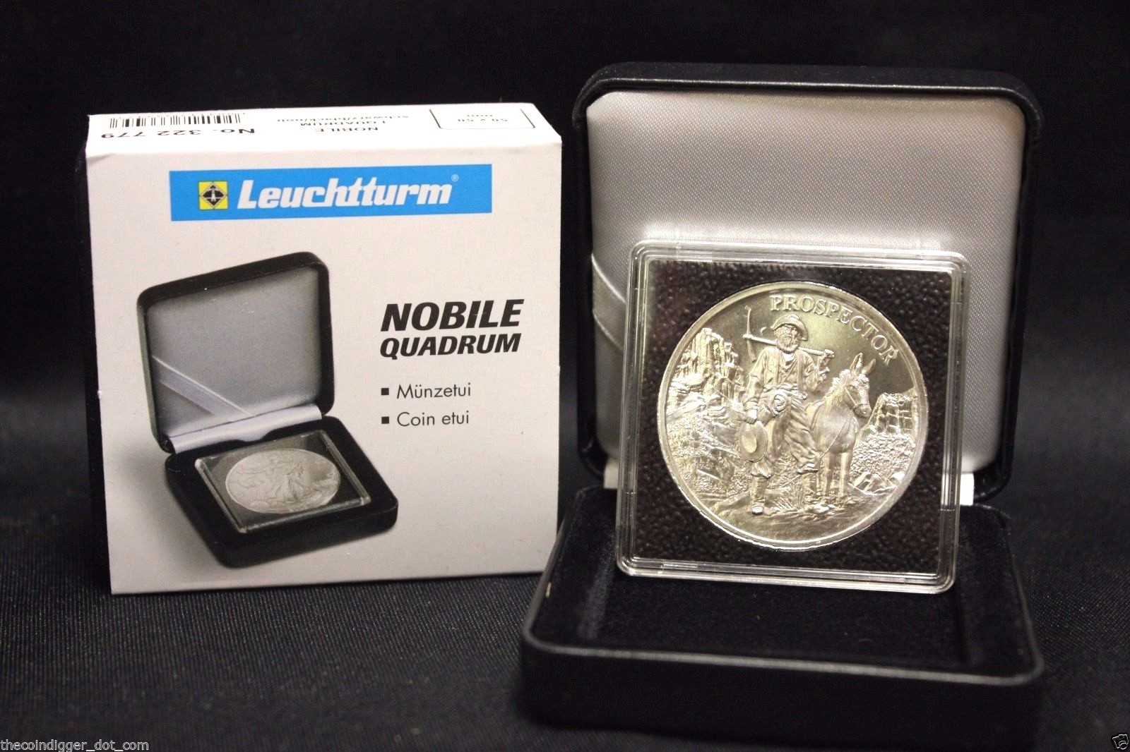 41mm Coin Holder Snap 2x2 Capsule NOBILE Box QUADRUM INTERCEPT ...