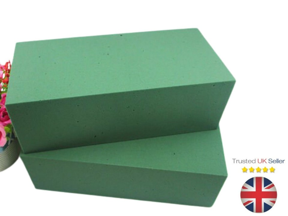 Premium Wet Florist Foam Bricks Floral Flower Fresh Display Arrangement ...
