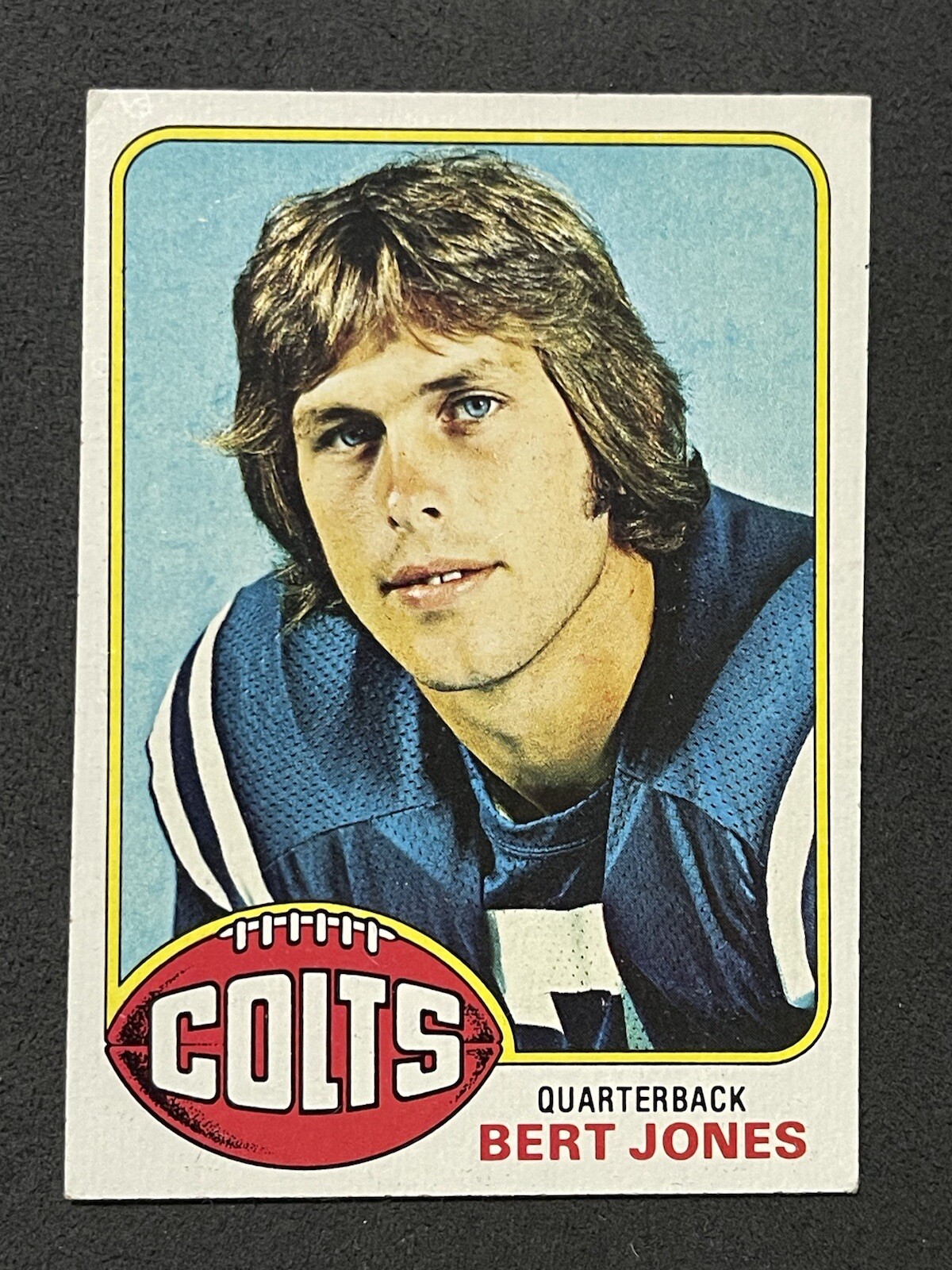 1976 Topps Football #525 Bert Jones Baltimore Colts NM/MINT | eBay