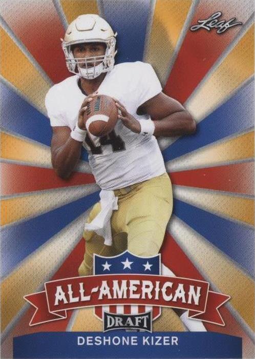 2017 Leaf Draft - All-American Deshone Kizer #AA-10 Gold (RC) for sale ...