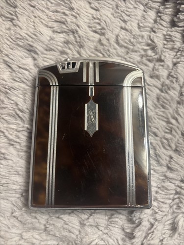 Vintage 1940s Art Metal Works Ronson Twentycase Lighter Enamel ...