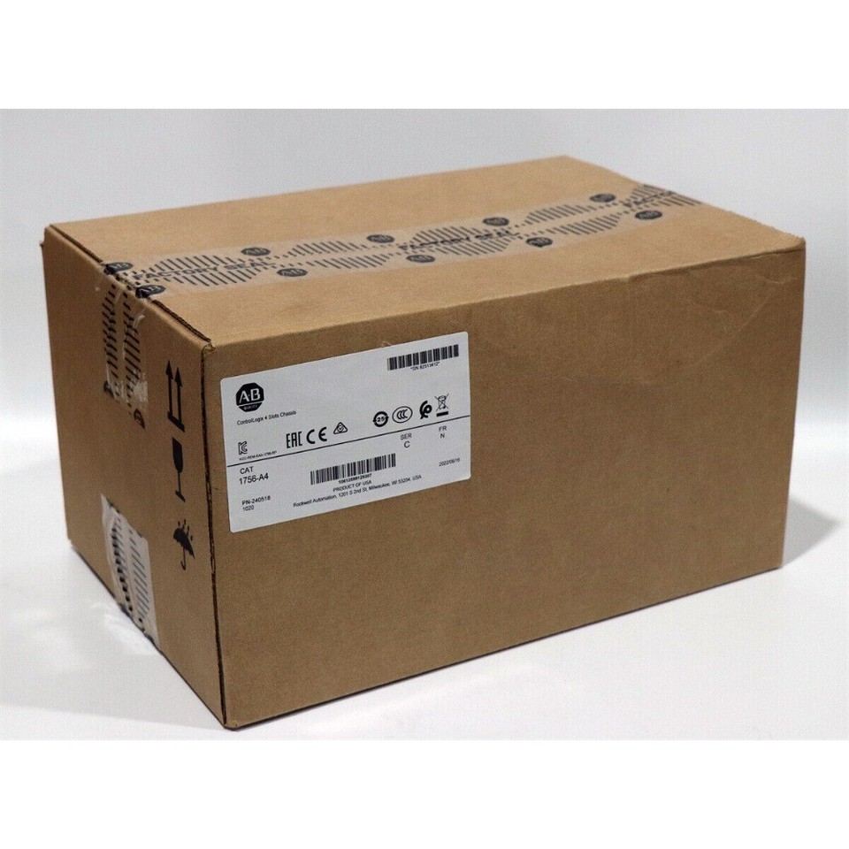 New Factory Sealed 1756-A4 ControlLogix 4 Slots Chassis AB 1756A4 US ...