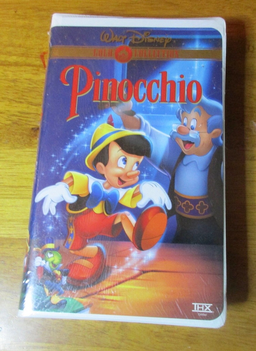 PINOCCHIO Walt Disney 1993 Masterpiece Collection VHS Movie, 46% OFF