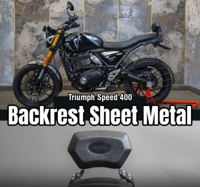 Backrest Sheet Metal for TRIUMPH SPEED 400 | eBay