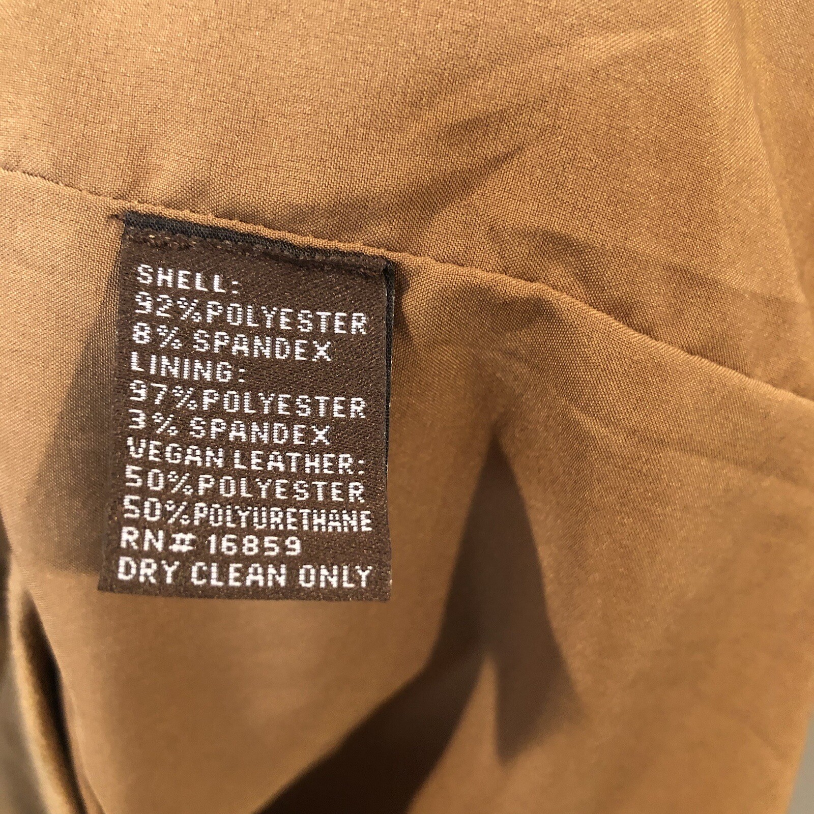 J. MCLAUGHLIN Dominique Vegan Leather Suede V Neck Sh… - Gem