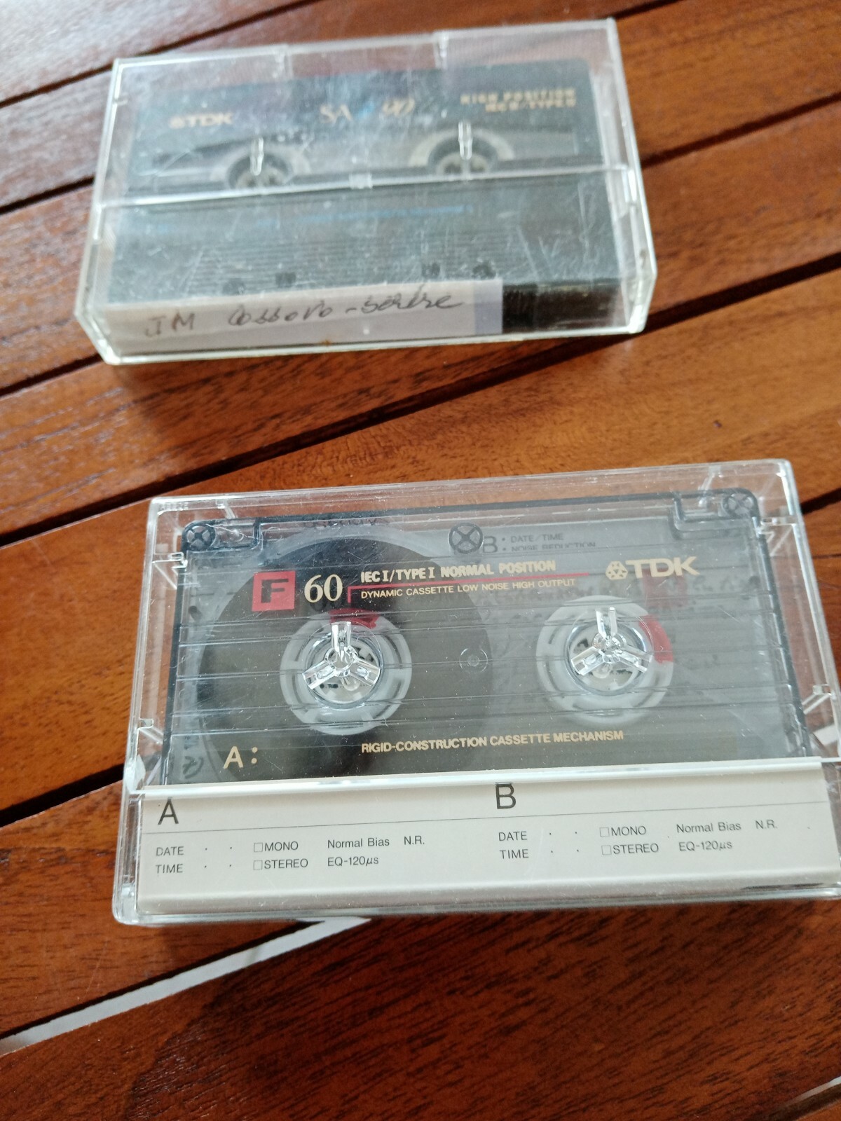 lot 2 K7 AUDIO-TDK extra-cassette audio tape-vintage | eBay