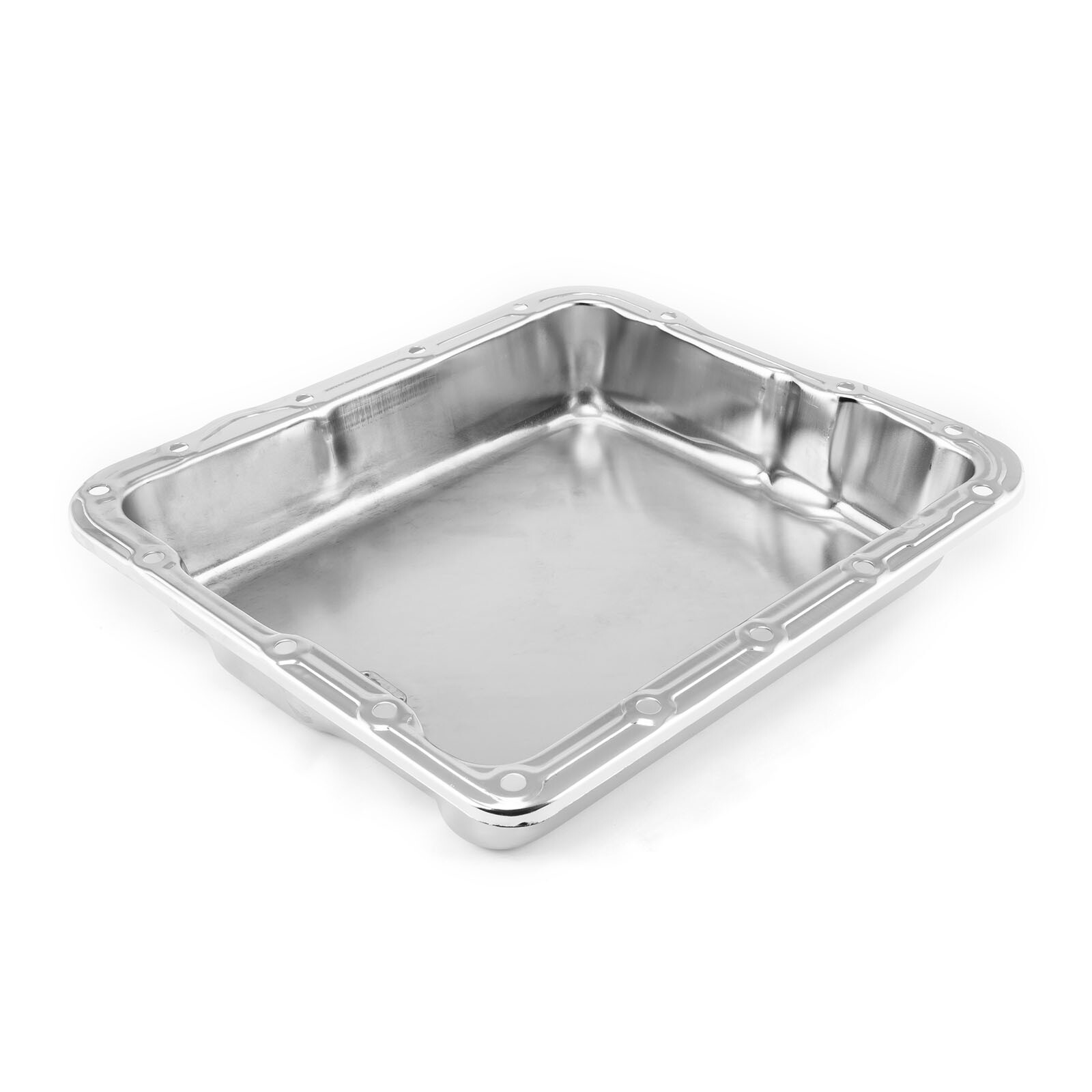 Turbo 700R4 Deep Transmission Oil Pan Chrome (With Oil Drain ...