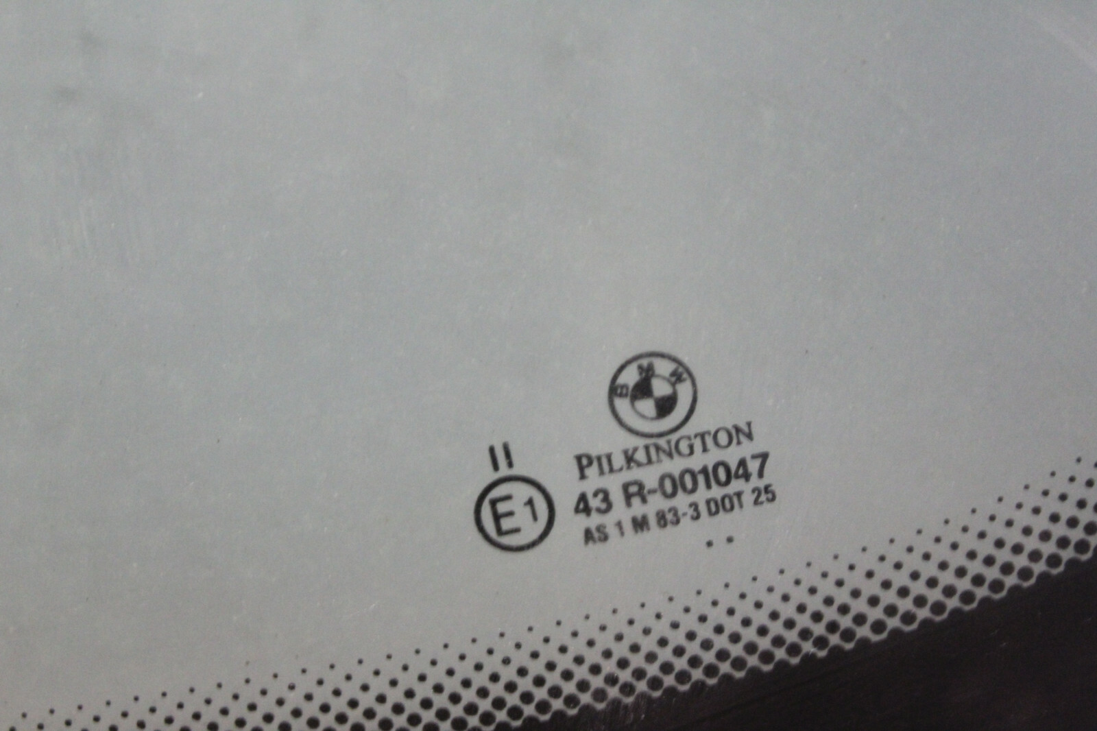 FRONTSCHEIBE + BMW 3er E46 + Windschutzscheibe + Pilkington 43R-001047 | eBay.de