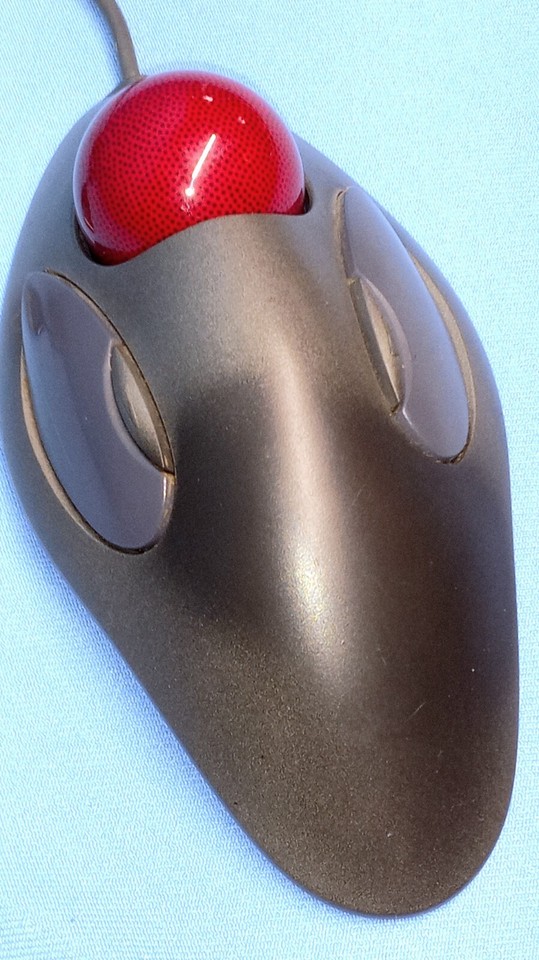 Logitech Trackman Marble Mouse Track Ball USB Vintage T-BC21 ...