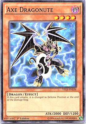 Axe Dragonute YS15-ENL06 Yu-Gi-Oh! Light Play 1st Edition | eBay