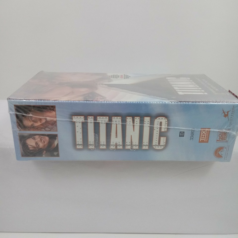 Titanic NEW Digitally Remastered VHS, 2-Tape Set) ~ Sealed New James ...