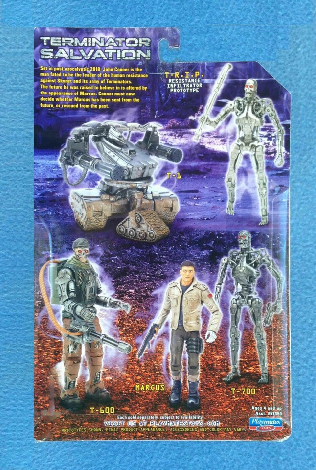 TRIP TERMINATOR WITH WEAPON TERMINATOR SALVATION 7 INCH FIGURE ...