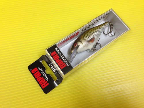 Rapala Deep Runner Shad Rap SR-7 ROL, Live Roach Color Crankbait ...
