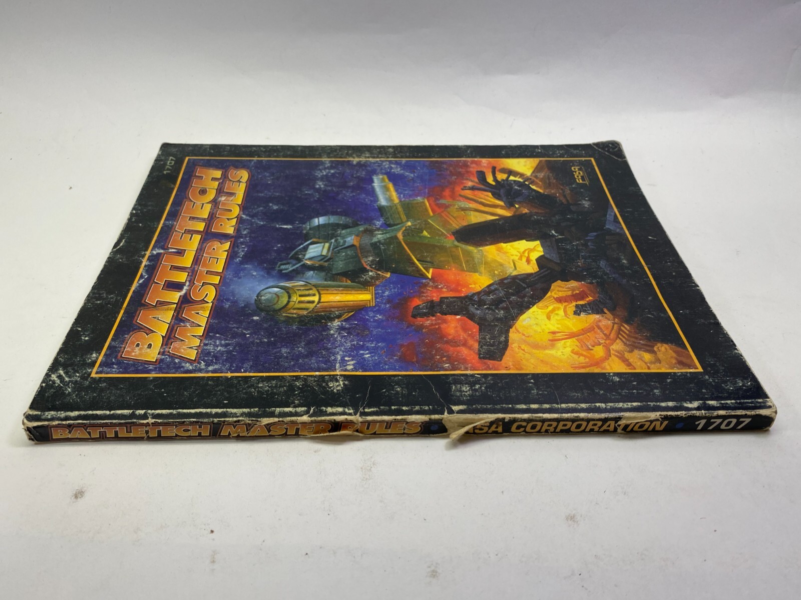 Battletech Master Rules 1707 FASA Corporation Paperback Book 1998 for ...