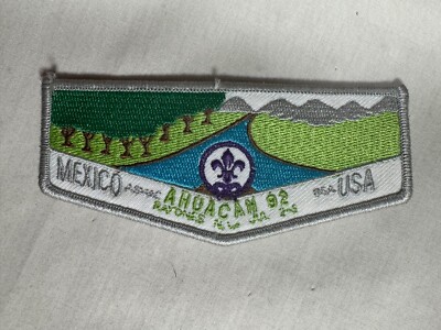 Ahuacan 92 BSA USA and Mexico Flap shape BSA Patch | eBay