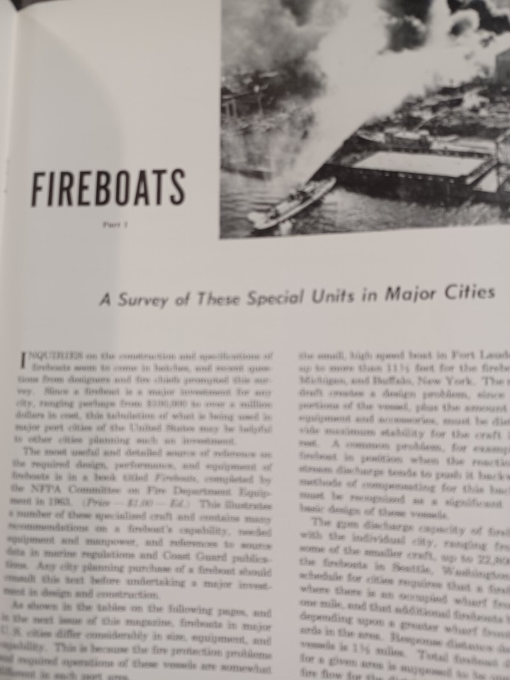 4 issue lot, Firemen magazine, 1966-1968, NFPA, firefighting history | eBay