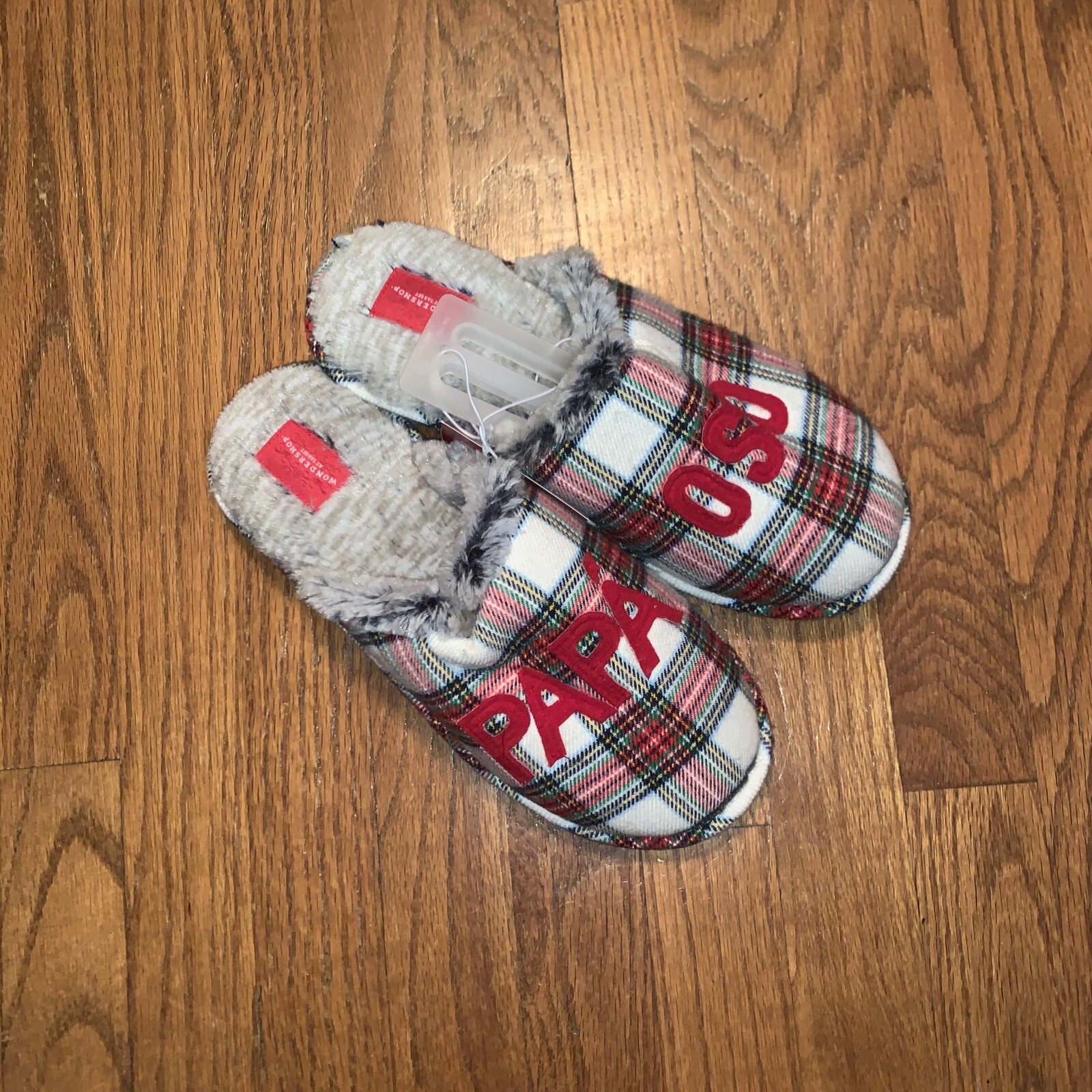 PAPA OSO Daddy Bear Wondershop Lounge Comfort Slippers Latino S 7 8 NEW ...