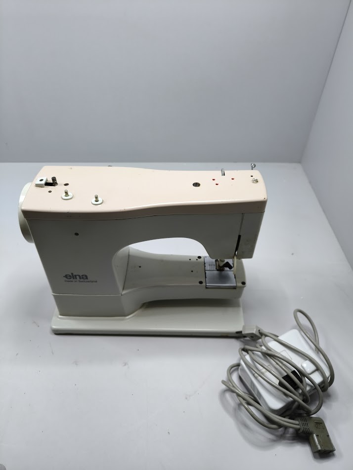 Elna Sewing Machine UNTESTED - Signs of Use, No Accessories | eBay