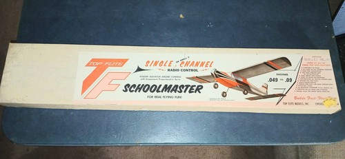 Topflite Schoolmaster Vintage Rc Airplane Kit | eBay