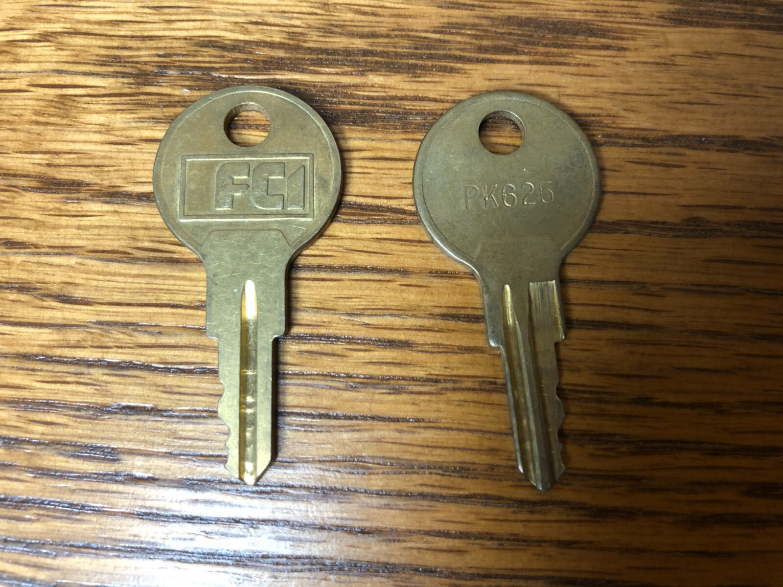 (2) GAMEWELL FCI PK625 Fire Alarm Panel & Pull Station Keys | eBay