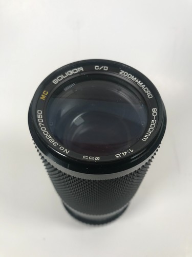 Soligor MC C/D Zoom Macro Lens 80-200mm 1:4.5 Minolta Mount M/MD | eBay