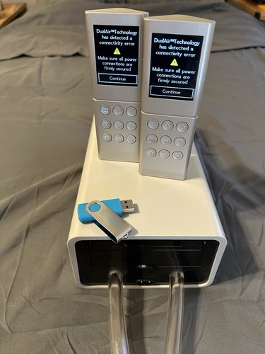 Select Comfort Sleep Number Pump Inflator SIQ0300SEDR, 2 Remotes ...