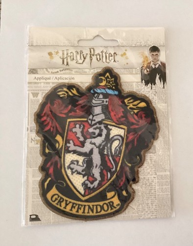 Harry Potter House of Gryffindor Embroidered Iron-On Patch 4*3 Inch | eBay