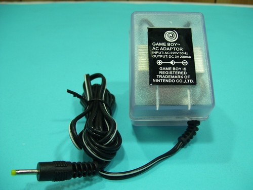GAME BOY GENUINE POWER ADAPTOR CHARGER ORIGINAL AC 3V 0.2A 200MA | eBay