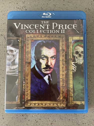 THE VINCENT PRICE COLLECTION II 4 Disc Blu-ray (2014) Rare no slipcover ...