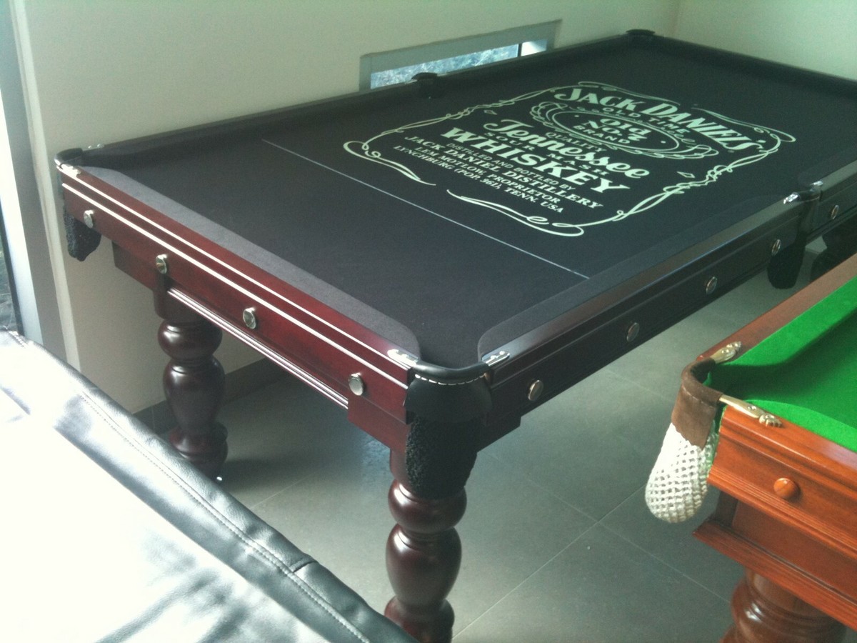 Jack Daniels Billiard Table Cover JD Billiard Lamp | Ace Branded