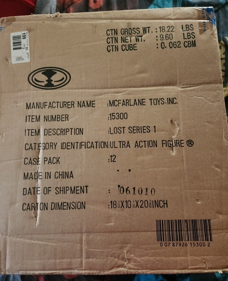 McFarlane Lost Action Figures Series 1 SEALED CASE! Jack Locke Charlie ...