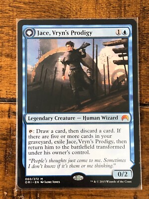 Jace, Vryn's Prodigy Jace, Telepath Unbound Magic Origins Magic mtg | eBay