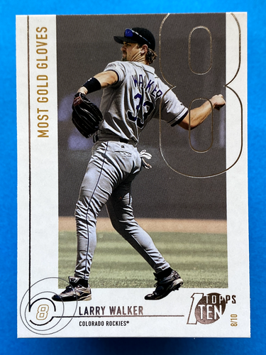 2002 Topps Ten Larry Walker #189 | eBay