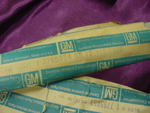 Chevelle Concours 1967 - 1968 NOS 4 Corner Wheel Lip Moldings | eBay