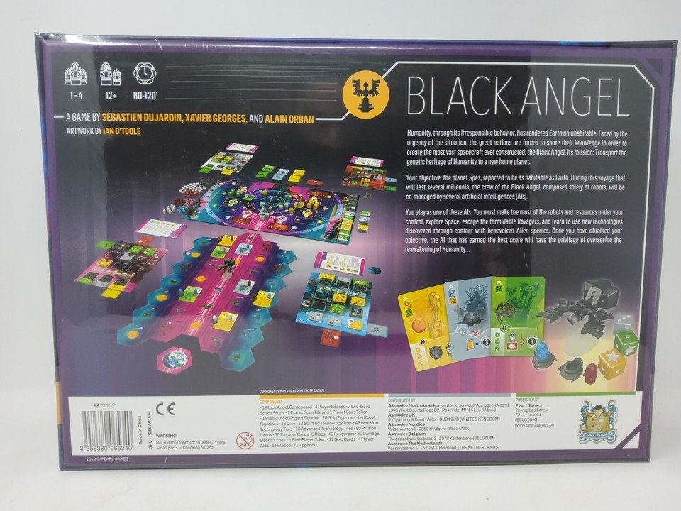 Black Angel Board Game Brand New | eBay