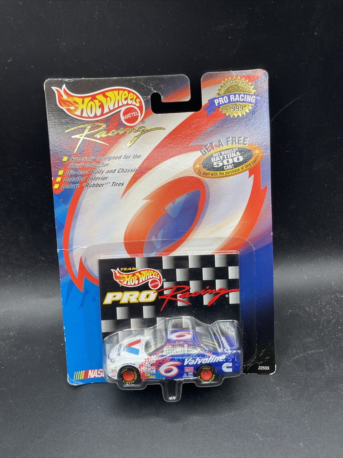 Hot Wheels Pro Racing 1999 Collector Edition #6 Mark Martin Valvoline 1 ...