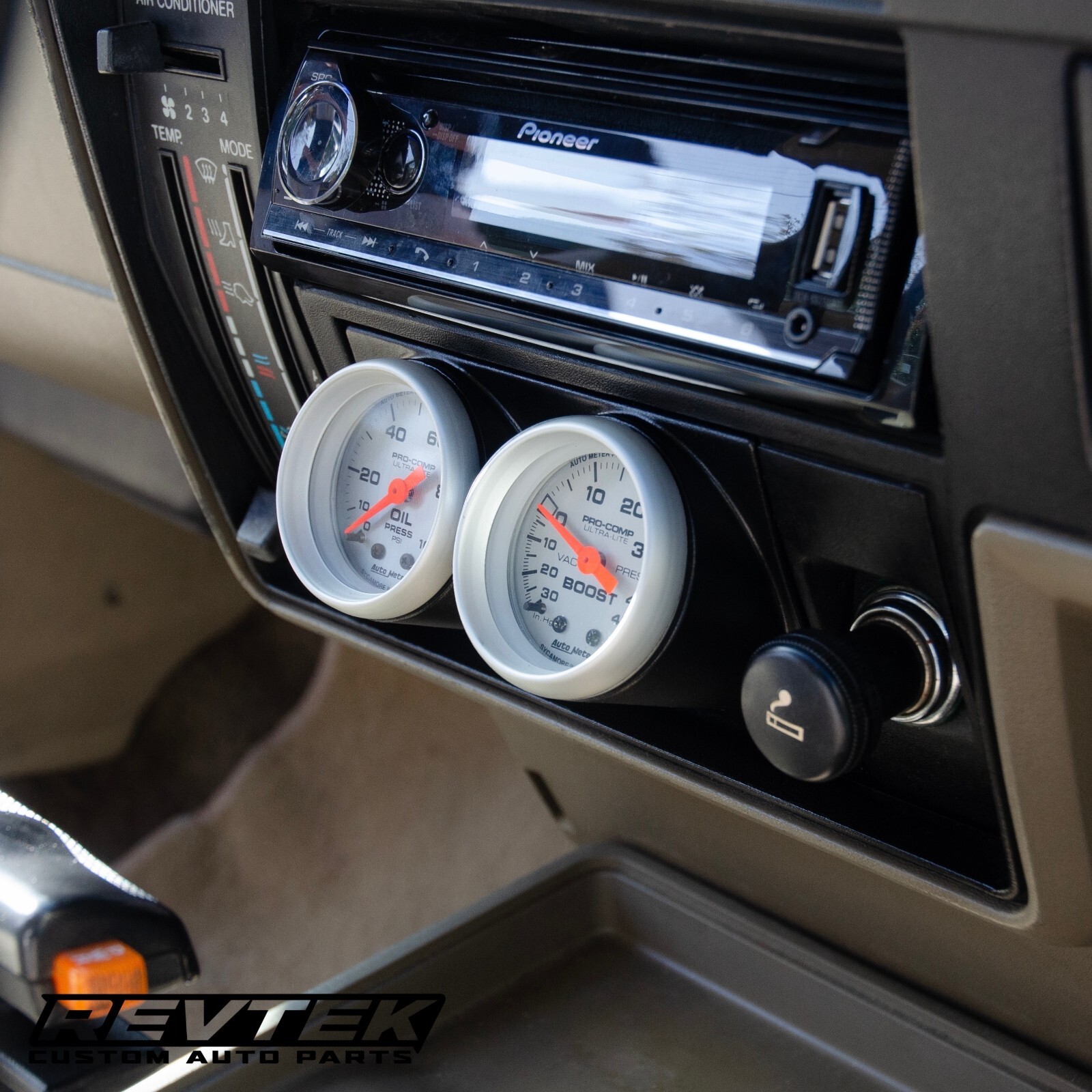 Holden VB VC VH VK VL Ashtray Double Gauge Holder (Commodore, Calais ...