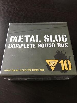 Metal Slug Complete Sound Music Box, Brand New/Sealed!! SCDC-00542 ...