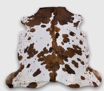 Speckled Tri-color Cowhide area rug | eBay
